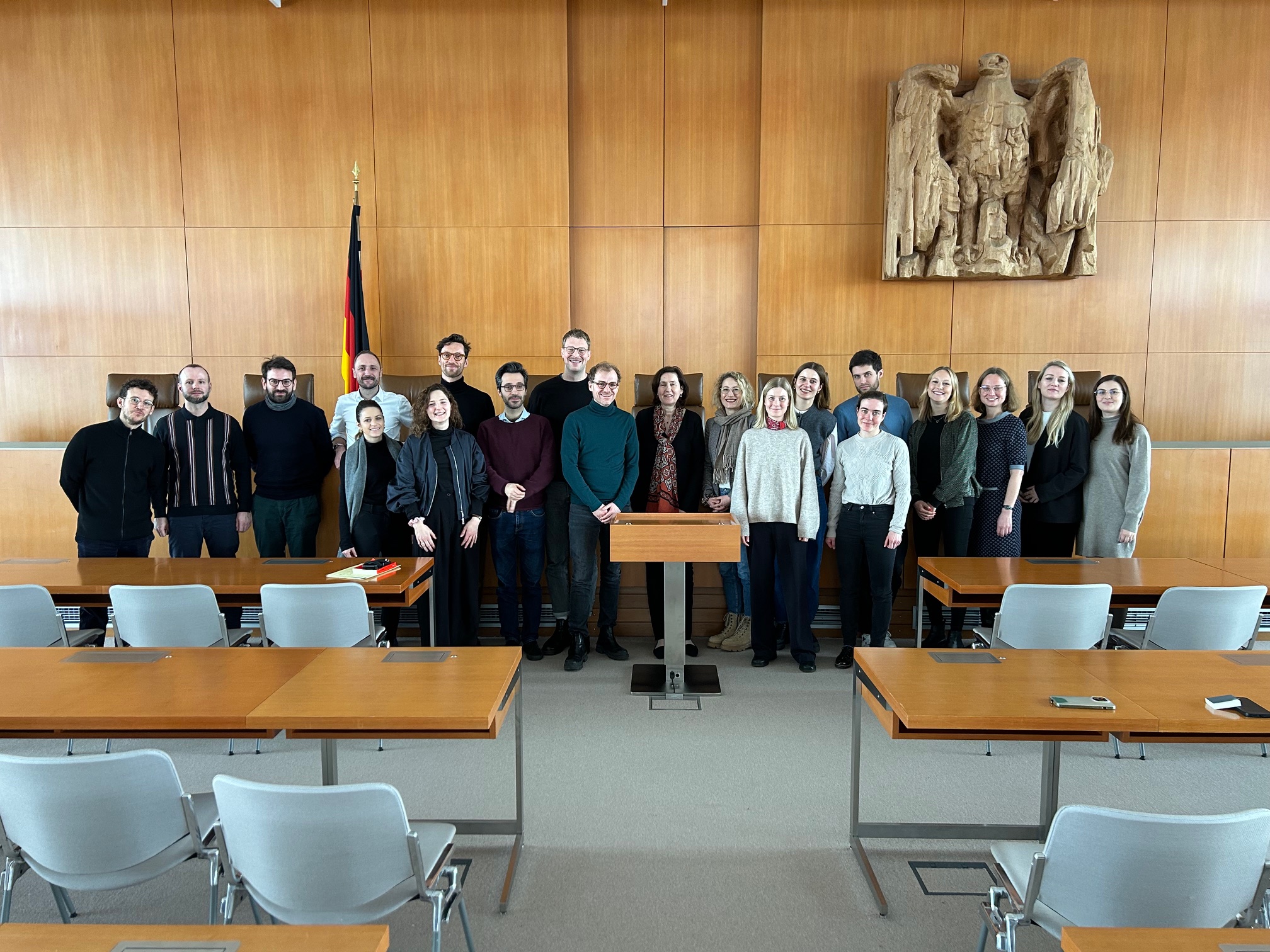 Besuch der Ganz neuen Richter*innen in Karlsruhe - Neue Richter ...